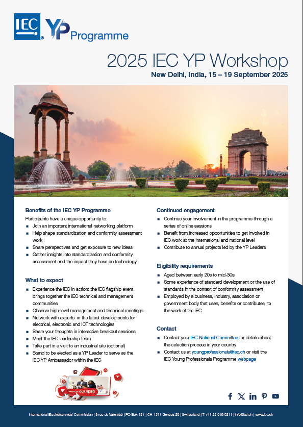 IEC Young Professional Programme 2025 | NSAI